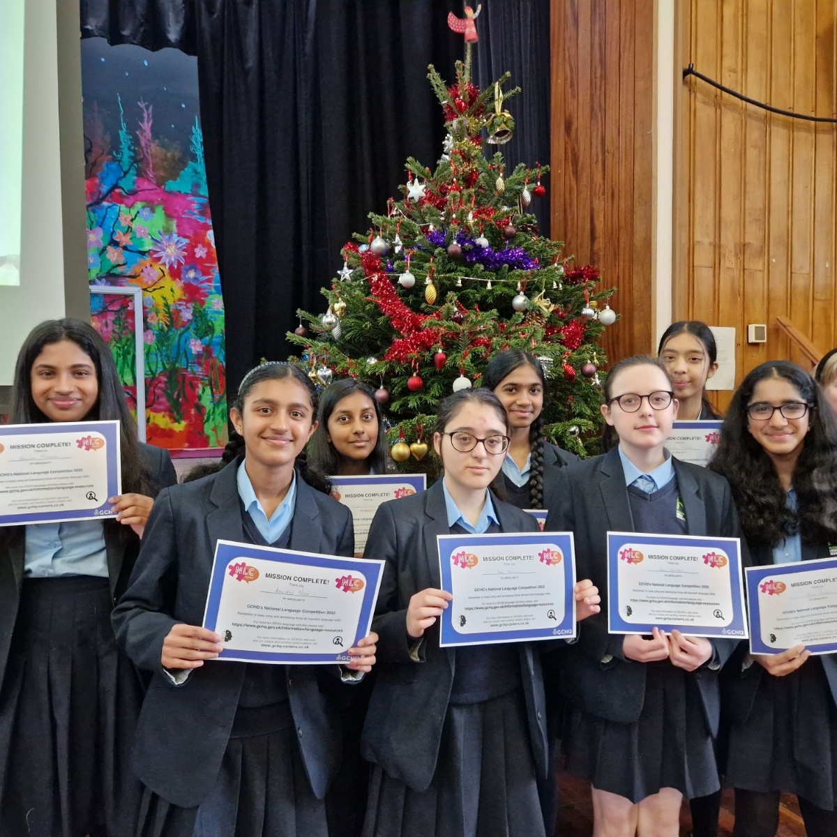 Rugby High School - Taking part in the GCHQ National Language Competition